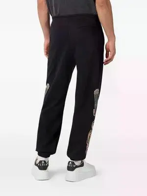Philipp Plein Embroidery-patches Track Pants