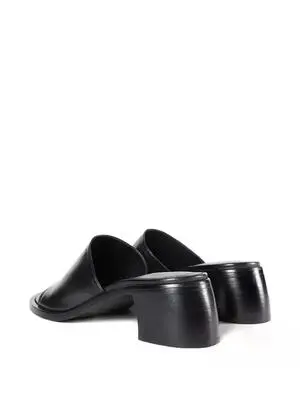 ANN DEMEULEMEESTER Nappa Plonge Leather Pumps