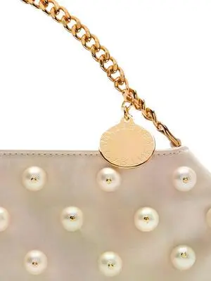 Stella McCartney Tote Bag With Pearl Chain-link Handle