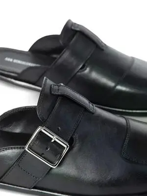 ANN DEMEULEMEESTER Buckle Leather Sandals