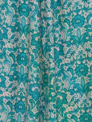 GIANLUCA CAPANNOLO Antonia Floral Palazzo Pants - Blue