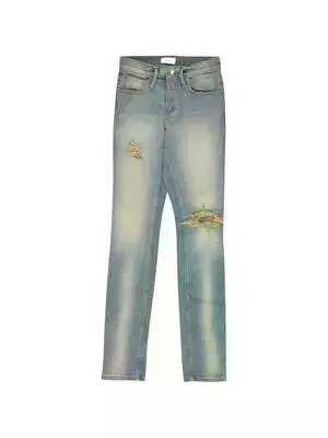 Rhude Ankle Length Jeans For Men