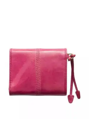 Prada Small Leather Wallet - Pink