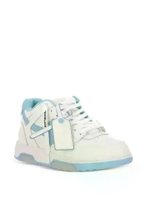 Off-White Arrow-motif Lace-up Sneakers - White