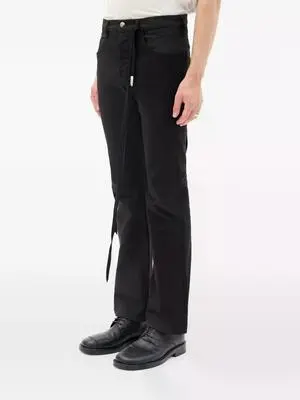 ANN DEMEULEMEESTER Jonas Bootcut Five-pocket Jeans