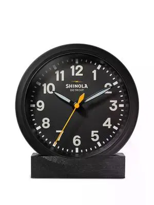 Shinola 6 Runwell Desk Clock - Black