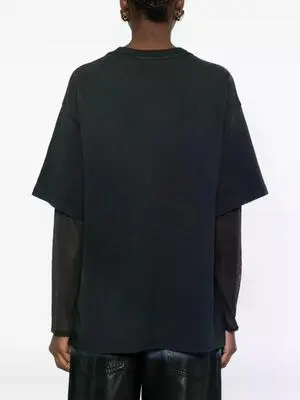 Acne Studios Layered Logo T-shirt