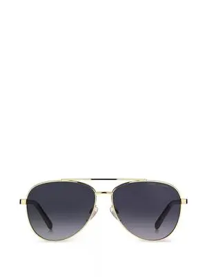 Marc Jacobs Pilot Sunglasses - Gold