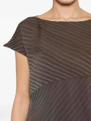 Issey Miyake Pleated Midi Dress