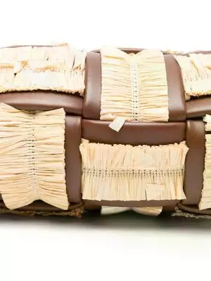 THEMOIRE Raffia Cross Body Bag