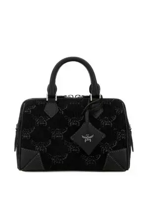 Mcm Silver Tone Travel Bags For Women