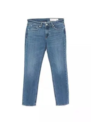 Rag & Bone Frayed Hem Boyfriend Jeans