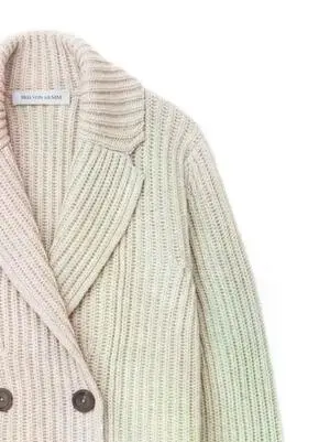 Iris Von Arnim Anika Double-breasted Cardigan