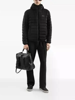 Dolce & Gabbana Hooded Quilted Jacket