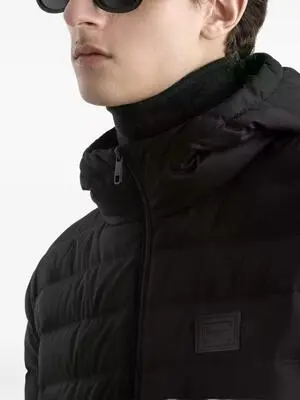 Dolce & Gabbana Hooded Quilted Jacket