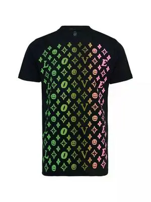 Black Score Pattern T-shirts For Men