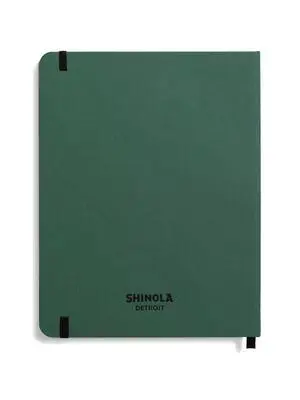 Shinola Large Hard Ruled Journal - Green