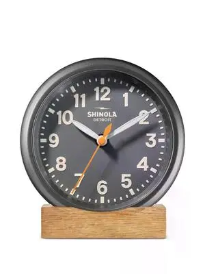 Shinola 6 Runwell Desk Clock - Grey