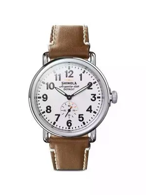 Shinola Runwell 41mm Watch - White