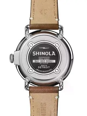 Shinola Runwell 41mm Watch - White