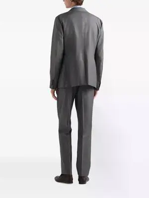 Prada Single-breasted Silk Suit