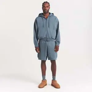 SKIMS Heavyweight Fleece Zip-up Hoodie - Kyanite