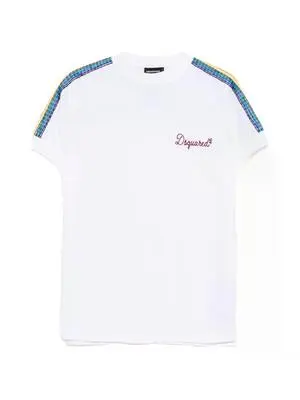 Dsquared2 Striped T-shirt - White