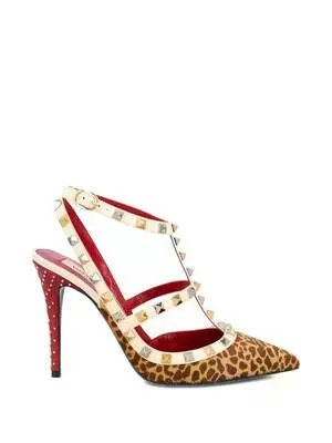 Valentino Garavani Studded T-strap Pumps
