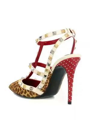 Valentino Garavani Studded T-strap Pumps
