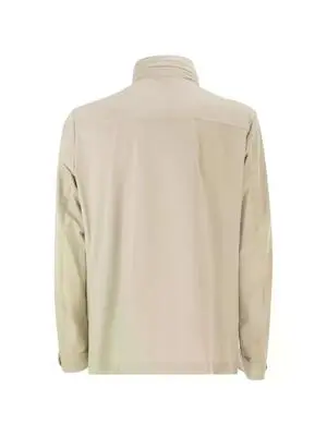 FAY Flap-pocket Jacket With Detachable Hood - Neutrals