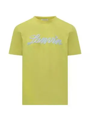 LANVIN Logo-detail T-shirt