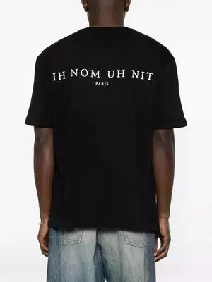 IH NOM UH NIT Mask Crosses-print T-shirt - Black