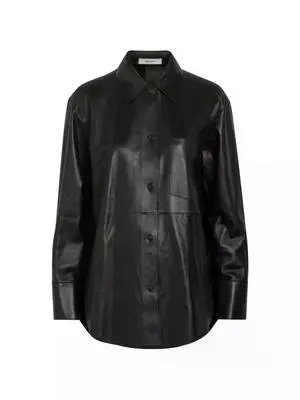 JOSEPH Penna Overshirt - Black