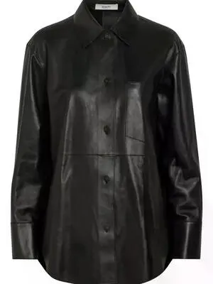JOSEPH Penna Overshirt - Black