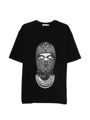 IH NOM UH NIT Paisley Mask Front T-shirt