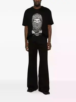 IH NOM UH NIT Paisley Mask Front T-shirt