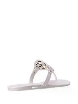 Tory Burch Cutout Miller Sandals - White