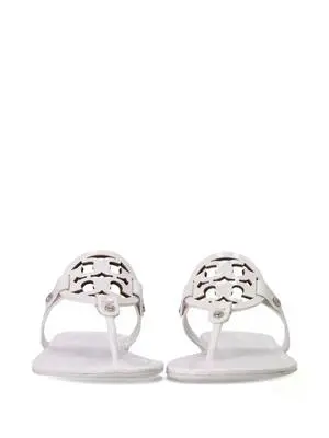 Tory Burch Cutout Miller Sandals - White