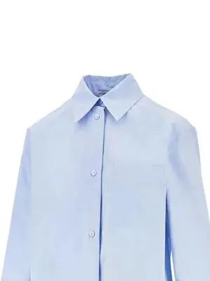 Sportmax Pleated Cotton Shirt