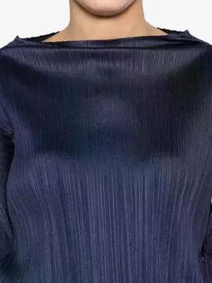 Issey Miyake Pleated Long Sleeve T-shirt