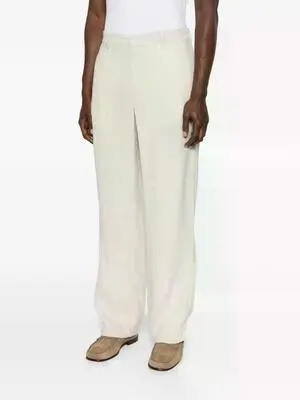 Barena Venezia Herringbone Trousers - Neutrals