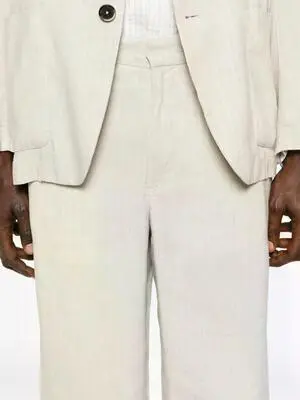 Barena Venezia Herringbone Trousers - Neutrals