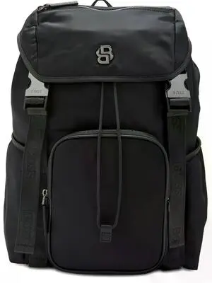 BOSS Double B Monogram Drawstring Backpack