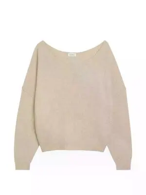 American Vintage Boat-neck Sweater - Neutrals