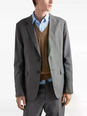 Prada Single-breasted Silk Suit