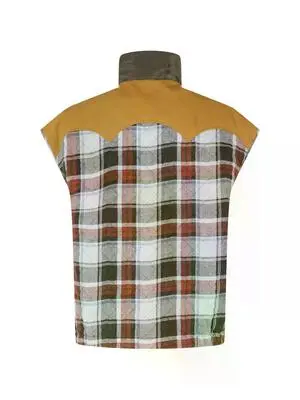 MARBELL Turtleneck Gilet - Green