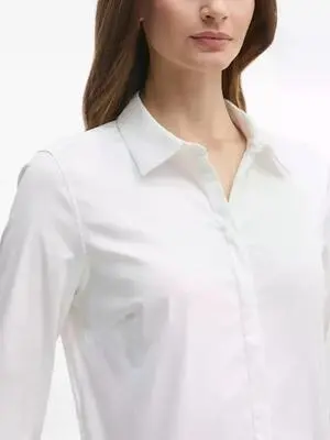 MOS MOSH Mattie Ruffled Cuffs Shirt - White