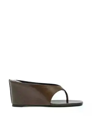 JUDE Yaga Wedge Sandals - Brown