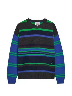DAMSON MADDER Striped Long-sleeve Jumper