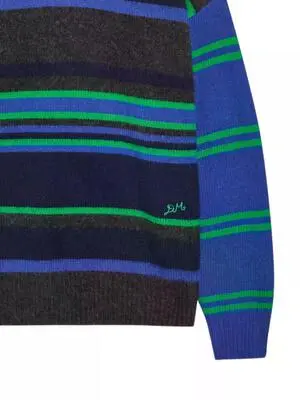 DAMSON MADDER Striped Long-sleeve Jumper